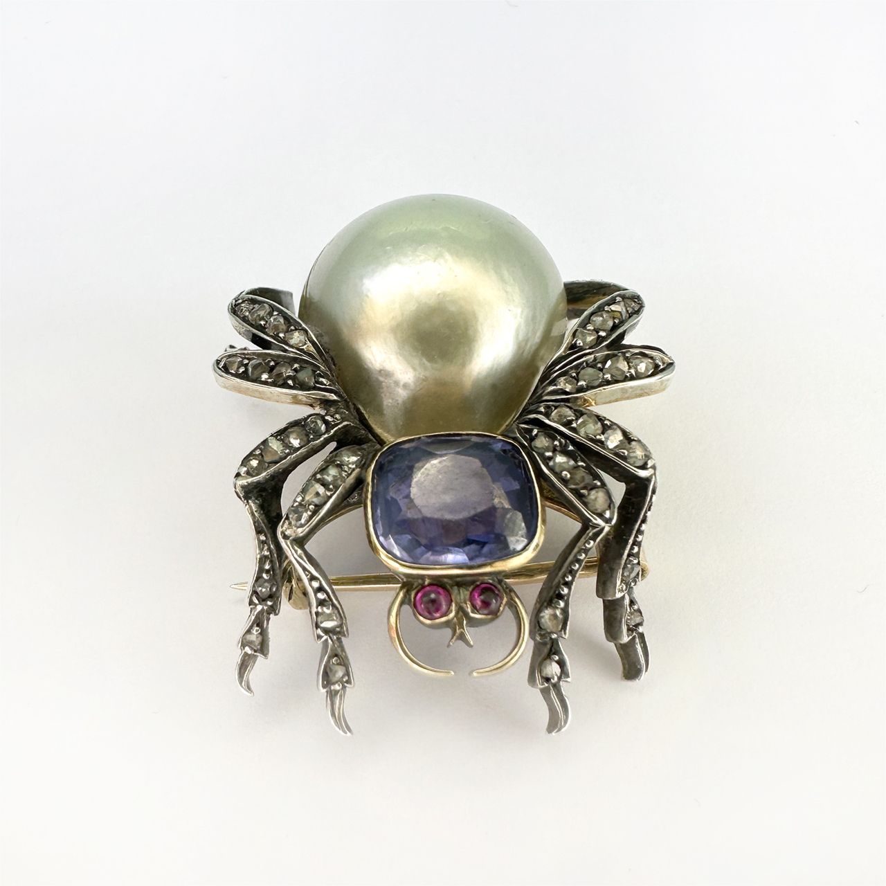 Antique Spider Brooch | Saddingtons Antique Jewellery