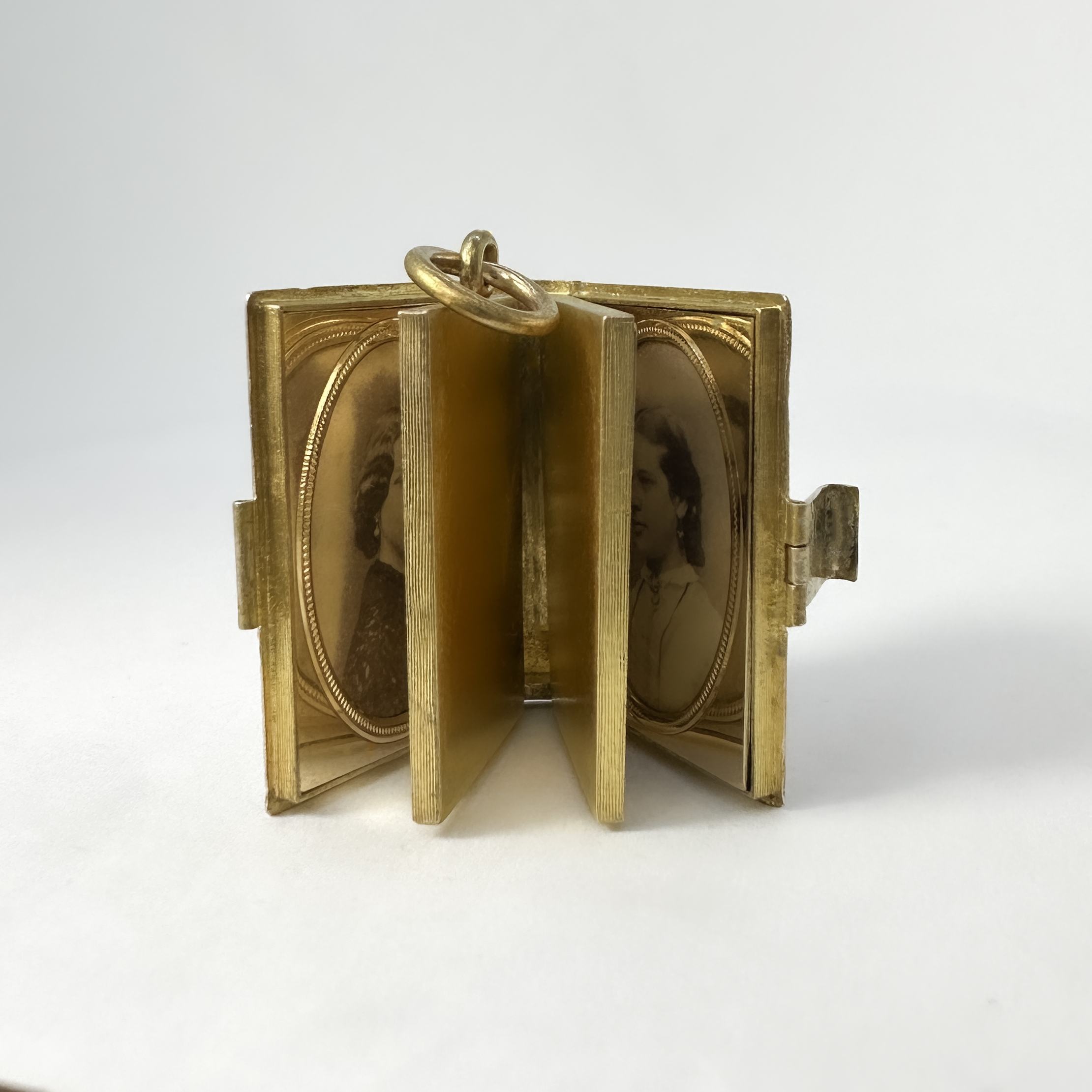Rare Antique Book Locket | Saddingtons Antique Jewellery